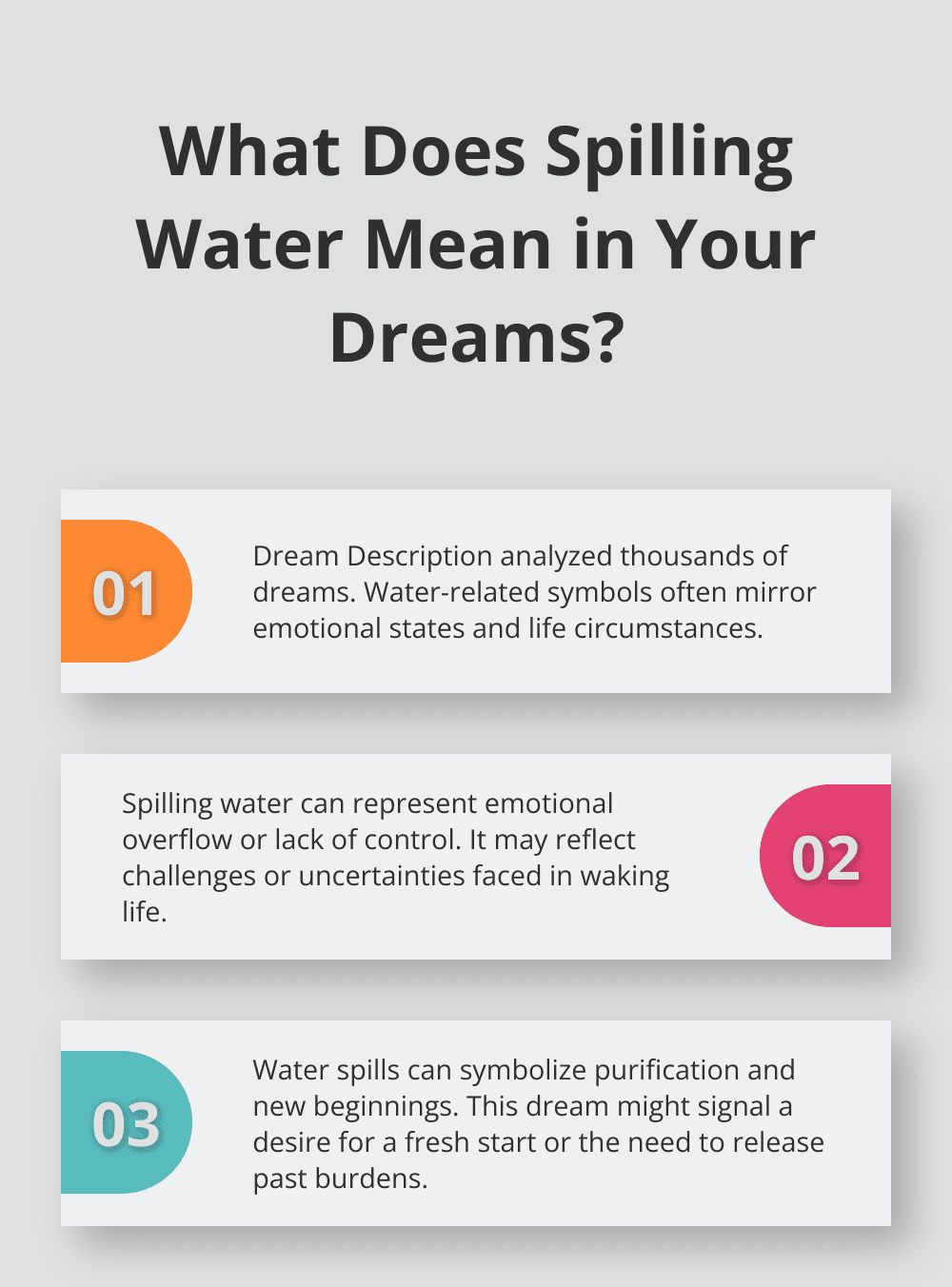 Spilling Water In Dreams: Powerful Symbolic Meanings
